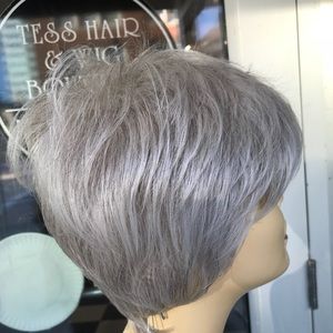 Accessories | Silver Short Pixie Cut Wig | Poshmark